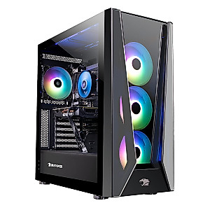 iBUYPOWER Pro Gaming PC Computer Desktop Trace 5 MR 178i (Intel i7-11700F 2.5GHz, NVIDIA GeForce RTX 2060 6GB, 16GB DDR4 RAM, 480GB SSD, 1TB HDD, WiFi Ready, Windows 11 Home)