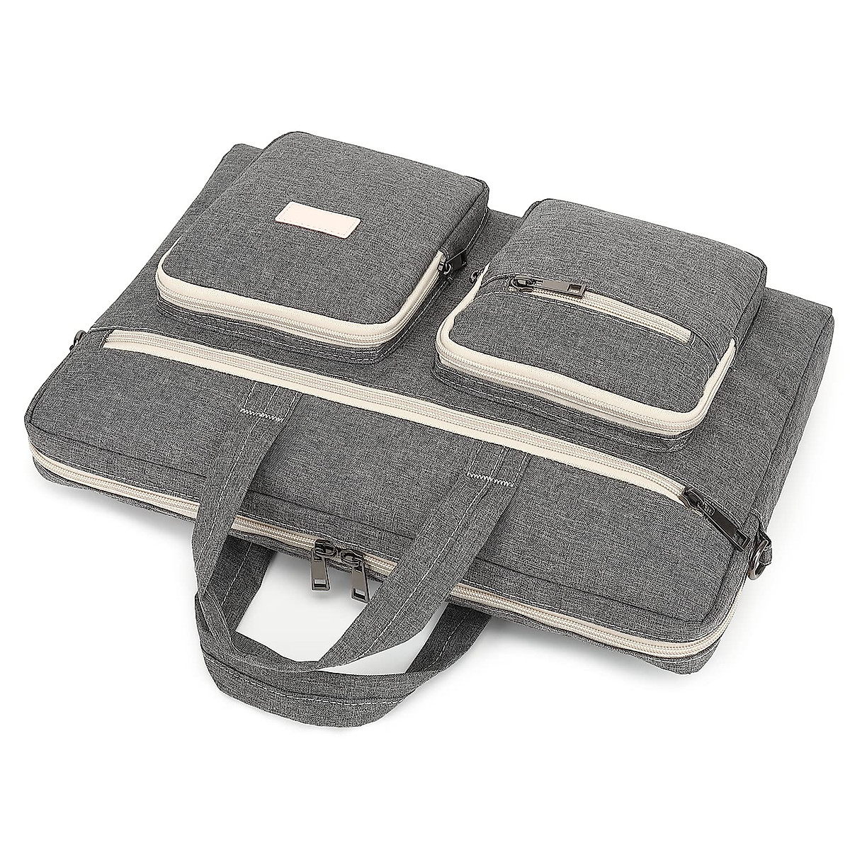 Ezrelia15-15.6 inch Laptop Shoulder Bag, for MacBook Pro 16, Hp Lenovo Dell 14 inch Waterproof Messenger Bag Case Sleeve