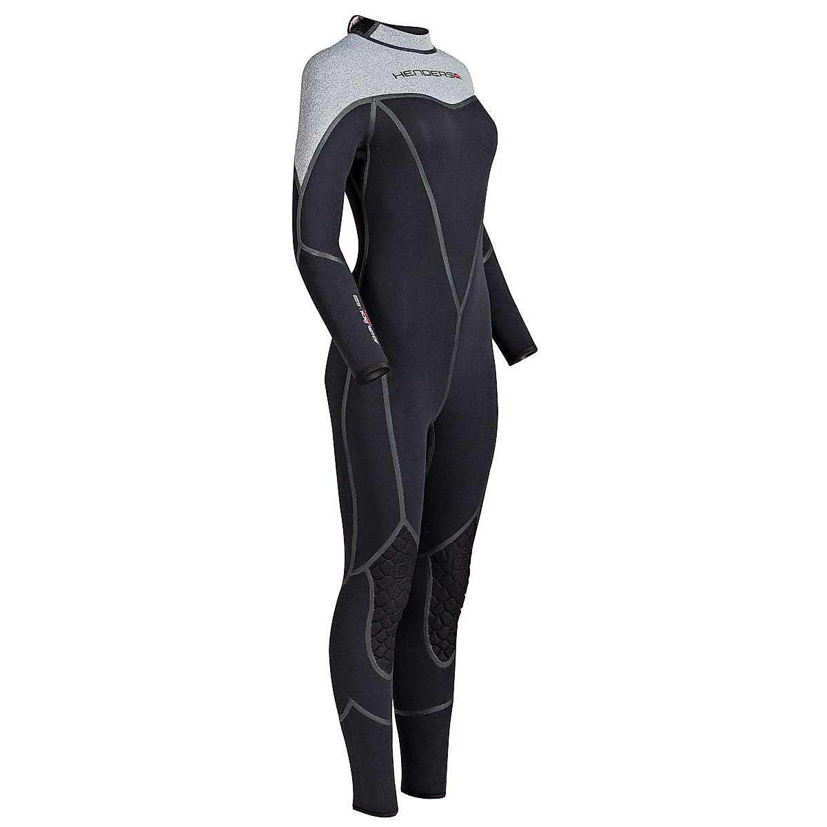 Henderson 7mm Aqualock Quickdry Women’s Back Zip Jumpsuit Black 8S