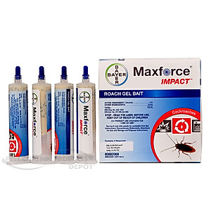 Maxforce Impact Roach Bait Gel 30g Reservoir , One Tube w/ plunger & Tip