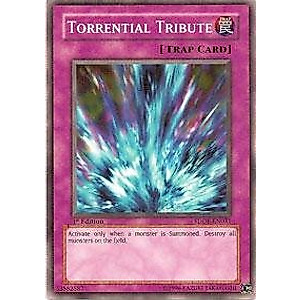 Yu-Gi-Oh! - Torrential Tribute (SDDE-EN031) - Structure Deck The Dark Emperor - 1st Edition - Common