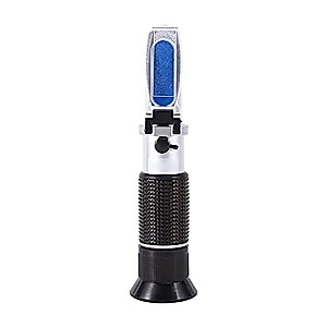 Battery Antifreeze Refractometer, Glycol Tester for Engine Coolant, Refractometer for, Propylene Glycol, Cleaning Fluids and Battery Fluids
