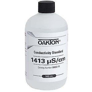 Oakton AO-00653-18 Oakton Conductivity and TDS Standard, 1413 Μs; 500 mL