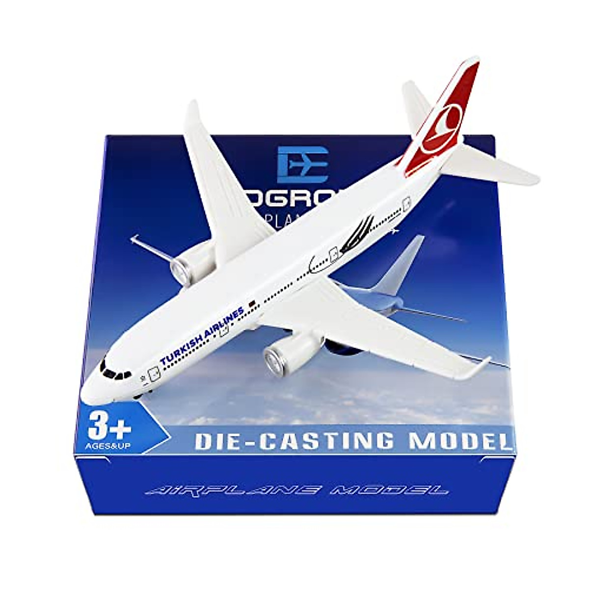 EcoGrowth Model Planes Turkey Airplane Model Airplane Toy Plane Aircraft Model for Collection & Gifts