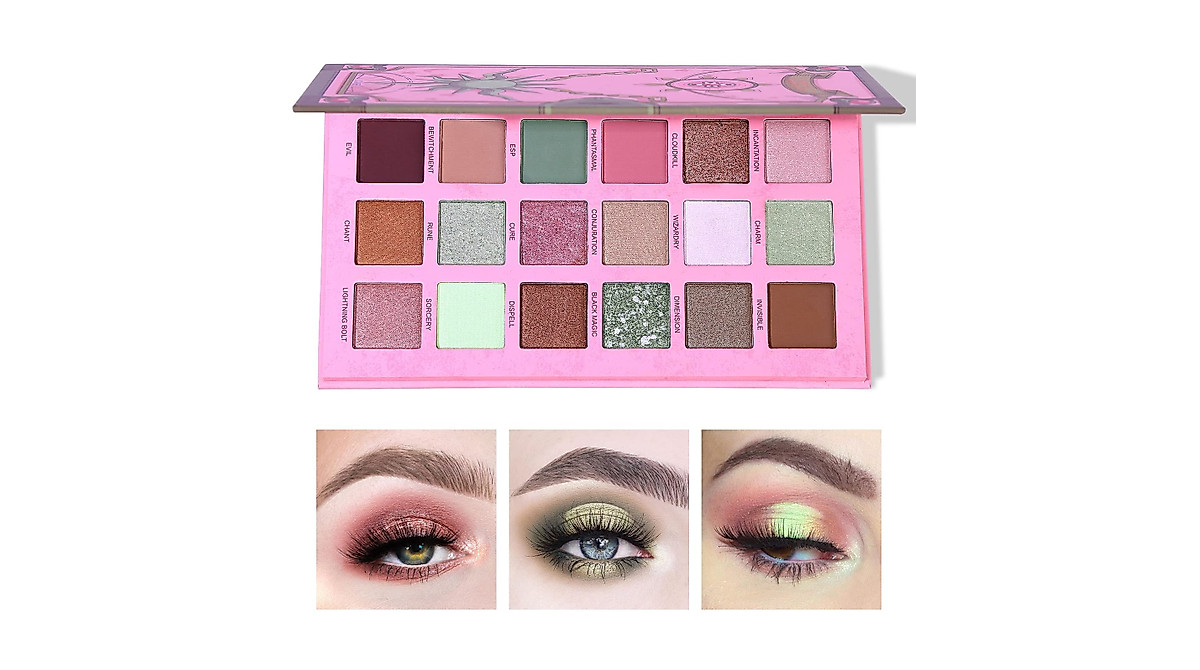 UCANBE Magic Spell Eyeshadow Palette – Vibrant 18-Color Pigment Set