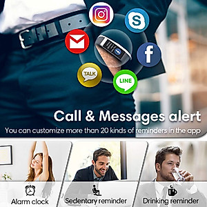 GOGUM Fitness Tracker,Heart Rate Monitor IP67 Waterproof Activity Tracker HRV Health Watch SPO2 Blood Oxygen Blood Pressure with Sleep Monitor and 11 Sport Modes for Women and Men (Black)