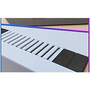 KUNLIDUDU Retro Classic Mini Game Console, Builtin 620 Video Games Plug and Play, Old Game System with 2 NES Classic Controllers, AV Output Mini Console, Games Console, gray, 19x15x7.5cm