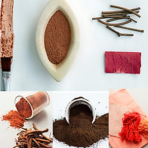 Fabric Tie Dye Kit with 3 Colors | Natural Shibori Powder | Indigo, Sunflower Yellow and Turkey Red | Perfect Clothing Dying | Painting Party Supplies DIY Art Craft Set for Kids and Adults