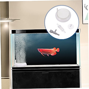 balacoo 3 Sets air Refiner Valve Connector air Check Valve air Tube Connector Fish Tank Fish Tank Pond OUL Diffuser Aerator for Aquarium White Appendix air Pump Plastic