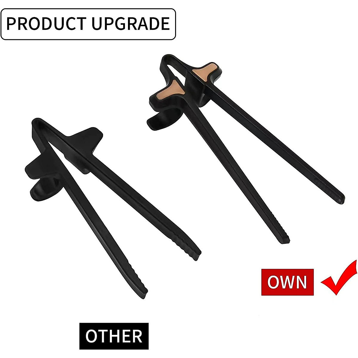 4 Pcs Finger Chopsticks - 1 Pcs Dip Clip Bowl, Snack Chopsticks , Creative Gamer Accessories and Kids Chopsticks, Finger Chopsticks For Snacking, Gaming Finger Sleeves Gift for Gamer and Snack Clips