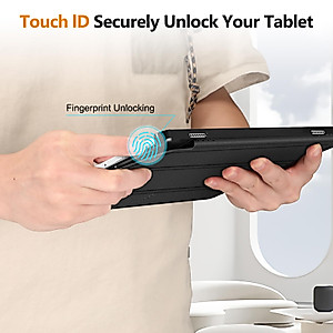 Fintie Case for Amazon Fire Max 11 Tablet (13th Generation, 2023 Release) - Ultra Lightweight Slim Shell Stand Cover with Auto Wake/Sleep, Black