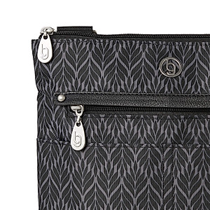 bg by baggallini Tucson Crossbody Bag (Geo Floral Print)