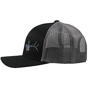 LINDO Trucker Hat - Bugling Elk (black/graphite)