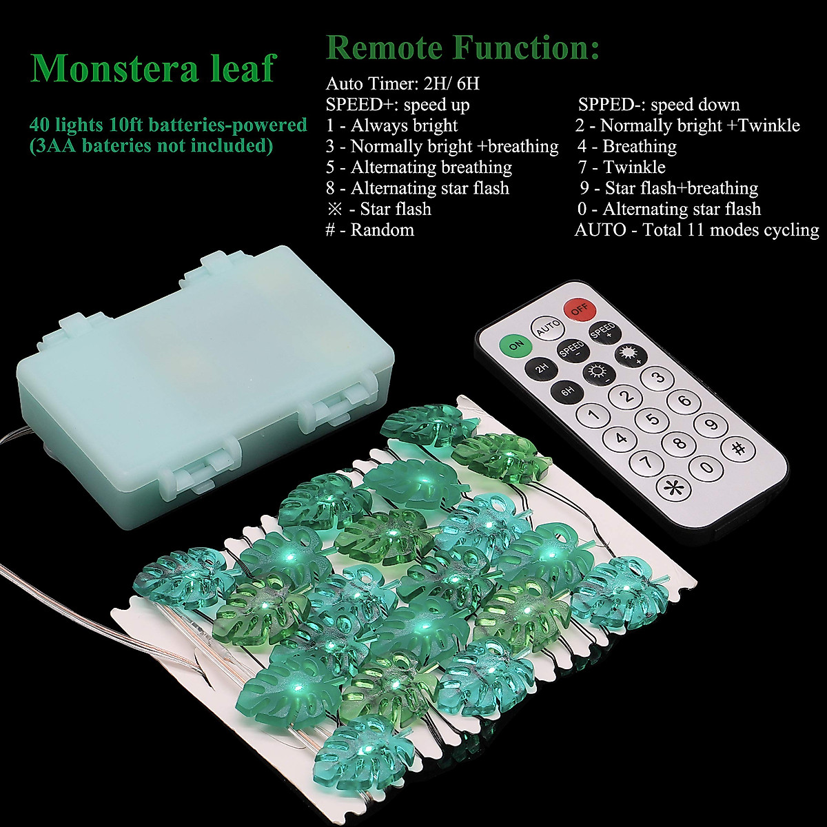 MIYA LIFE Ocean Light for Beach Decor Battery Operated Beach Decorations for Home Beach Room Decor Coconut Girl Room Decor (Tropical Fairy)