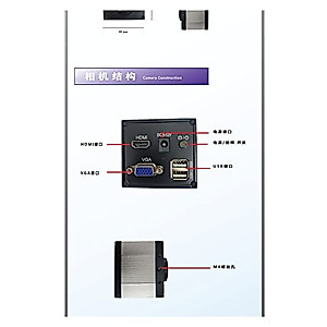 20MP Industrial Camera 2K Image Display, Mouse Operation, U Disk Storage, HDMI Interface with Measurement Function
