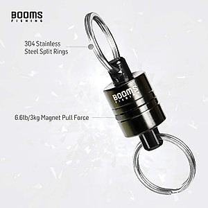 Booms Fishing MN2 Magnetic Net Release Holder for Fly Fishing