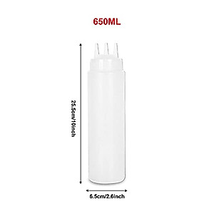 FAIRYT Commercial Sauce Warmer Sauce Heat Preservation Machine 86°F~185°F Electric Hot Fudge Cheese Caramel Jam Toppings Warmer Countertop Sauce Dispenser, 650ml Bottle,2grid-110V