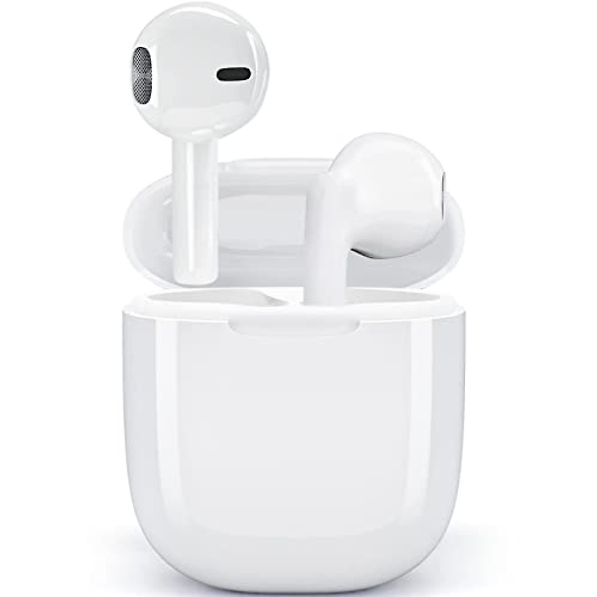 Wireless Earbud, Bluetooth Headphones Noise Cancelling Air Buds Pods 3D Stereo in-Ear Earbuds with Microphone IPX7 Waterproof Sport Earphones Stereo Sound Headset for iPhone/Samsung/Android/airpod