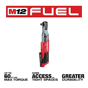 Milwaukee Electric Tools 2558-20 Fuel Ratchet M12 Fuel 1/2" Ratchet (Tool Only)