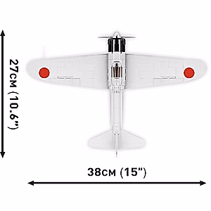 COBI Historical Collection World War II Mitsubishi A6M2 ZERO-SEN Plane