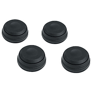 (8) Rockville ISOPAD Aluminum/Silicone Isolation Pad Feet For Speakers/Monitors
