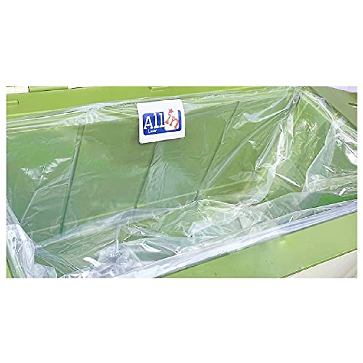 Allinliner Cooler Liner - 3-Pack Disposable Cooler Insert Liner - BPA-Free Plastic Liner for Carry Cooler - Heavy-Duty Liners for 60qt-95qt Day Coolers - Great for Fishing, Hunting, Camping, BBQ