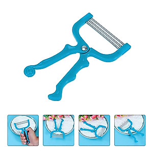 DOITOOL 2Pcs Manual Face Hair Removers Threaders Portable Face Lips Removal Epilator Stainless Steel Epilators Threading Beauty Tool