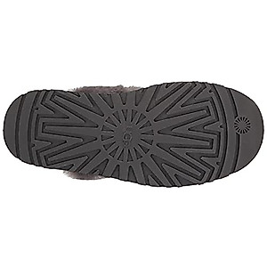 UGG Women's Disquette Slipper, Charcoal, 8