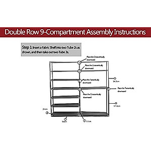 SOONEEDEAR 6 Tier Shoe Rack, Shelf for Shoes, Tall Shoe Organizer, Shoe Cabinet Storage,Sneaker Throne, Mueble para