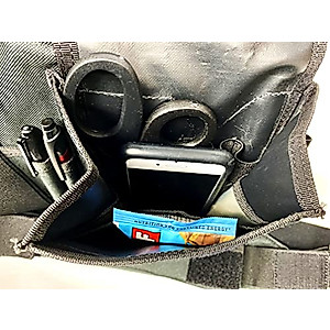 X-FIRE® Single Radio Chest Rig Harness w/Tool Pockets and 3m Reflective