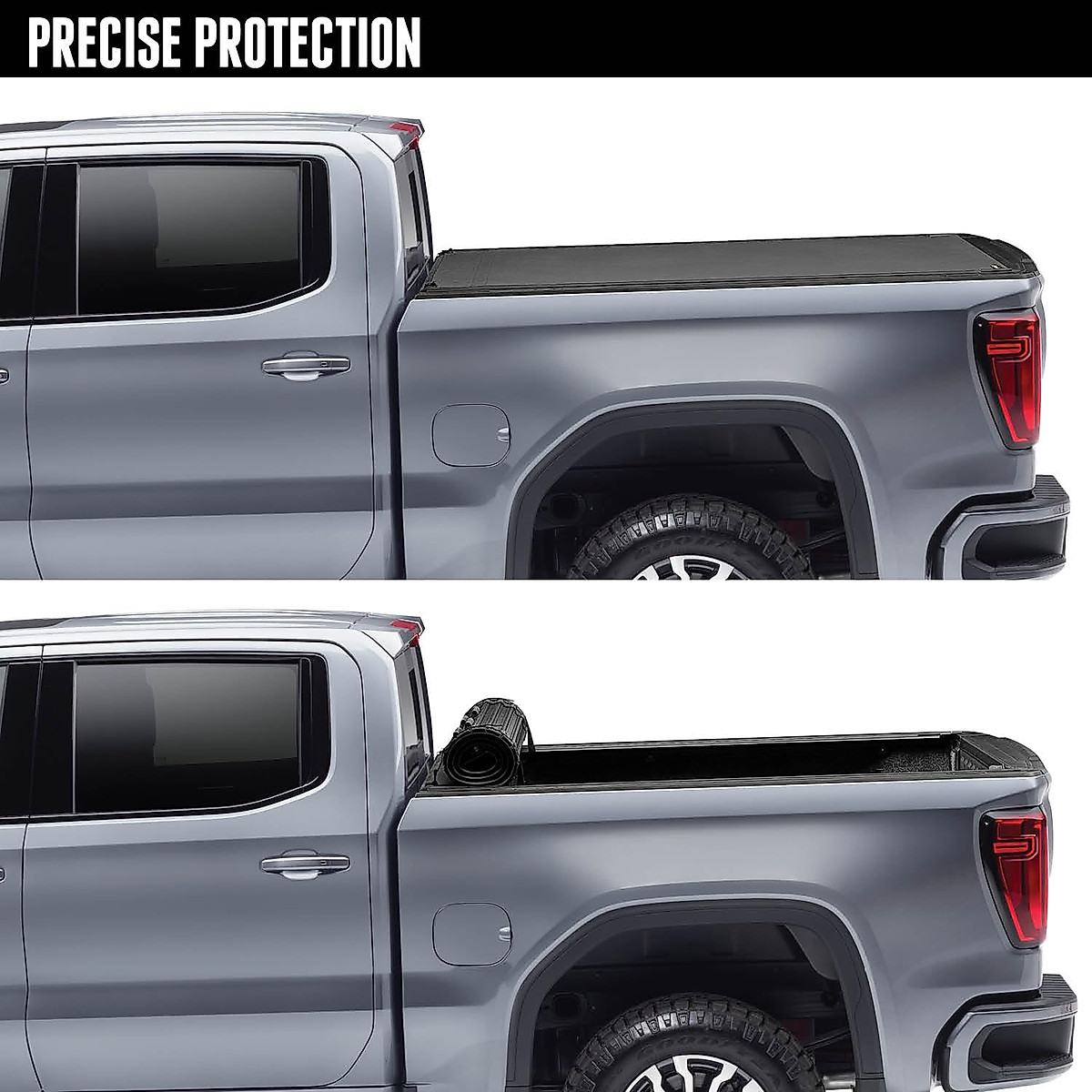 RealTruck BAK Revolver X4s Hard Rolling Truck Bed Tonneau Cover | 80330 | Fits 2017-2024 Ford F-250/350 Super Duty 6' 10" Bed (81.9")
