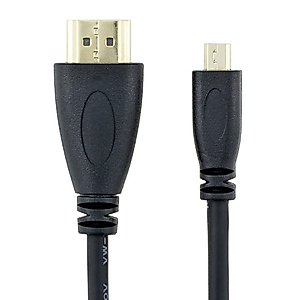 yanw 6ft 1080P HDMI A/V HD TV Video Cable for Canon Powershot SX620 HS Camera