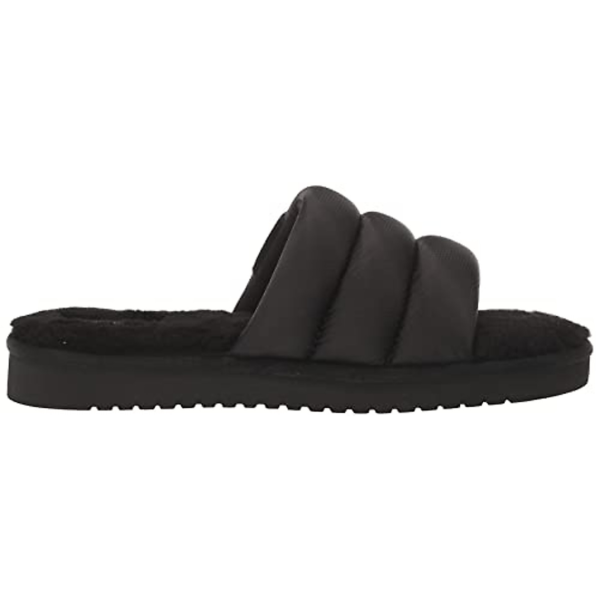 Koolaburra by UGG Men's Rommie Nylon Slipper, Black, 9