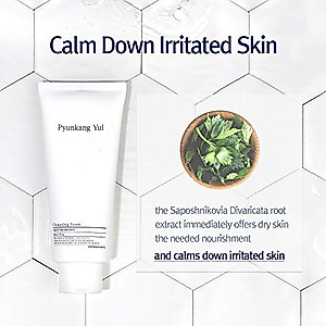 PYUNKANG YUL Cleansing Foam - Korean Facial Wash for All Skin Types - Zero-irritation Face Washer extracted from Coconut - Moisturized Skin & Creating Moisture Barrier after Cleansing - 5.1 Fl. Oz