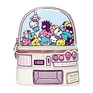 Loungefly Sanrio Hello Kitty and Friends Claw Machine Womens Double Strap Shoulder Bag Purse