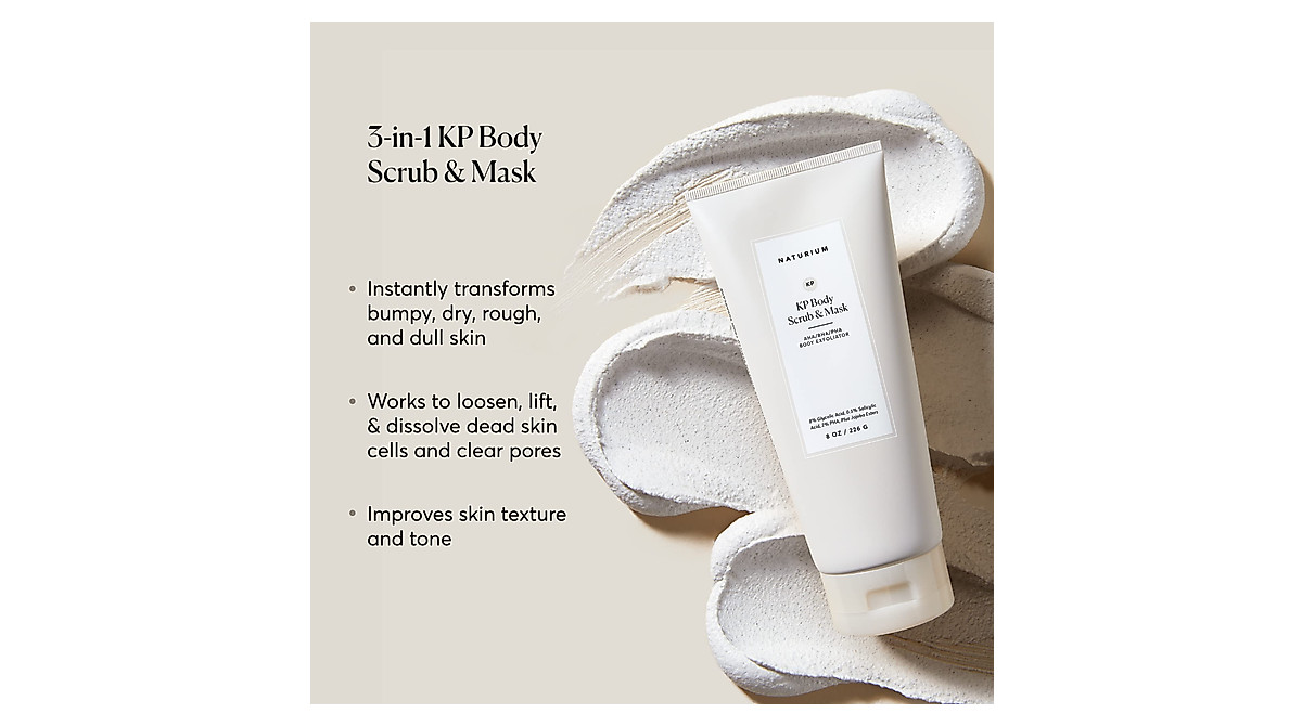 Naturium KP Body Scrub & Mask for Bump-Free Skin