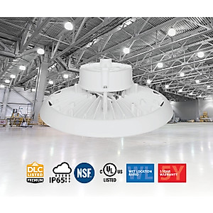 HBC4 240W White LED UFO High Bay in 5000K