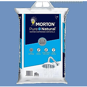 Morton Pure and Natural® Water Softener Salt Crystals pack of 4