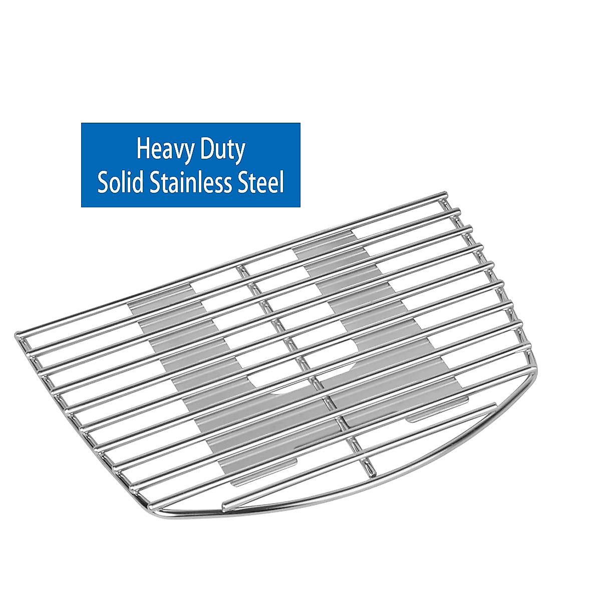 Stanbroil Stainless Steel Grill Cooking Grates for Weber Q1000 Series, Q1200, Q1400 Gas Grill, Replacement for Weber 7644 - Set of 2
