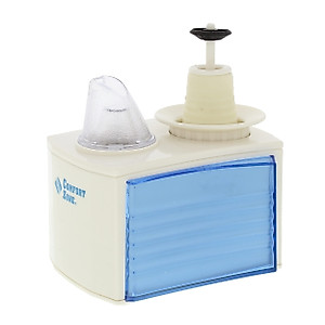 Comfort Zone Ultrasonic Turn Bottle into into Personal Portable Humidifier - 6 Hour Operation - Whisper Quiet, Travel, white (CZHD20)