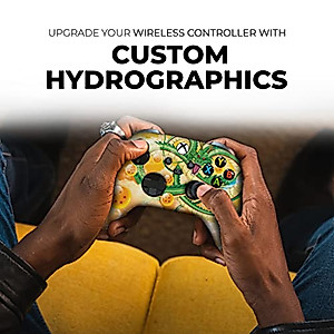 DreamController Shenron Draggonballz Custom X-box Controller Wireless compatible with X-box One/X-box Series X/S Proudly Customized in USA with Permanent HYDRO-DIP Printing (NOT JUST A SKIN)