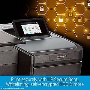 HP DesignJet Z6 Large Format Postscript Graphics Printer - 24", with Advanced Security Features (T8W15A)