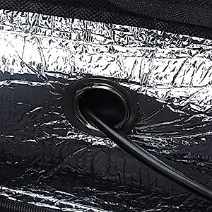 AYNEFY Portable Car Microwave, 12V Fast Heating Lunch Picnic Box, Travel Microwave, Mini Electric Microwave Oven for Travel Camping Food Cooking