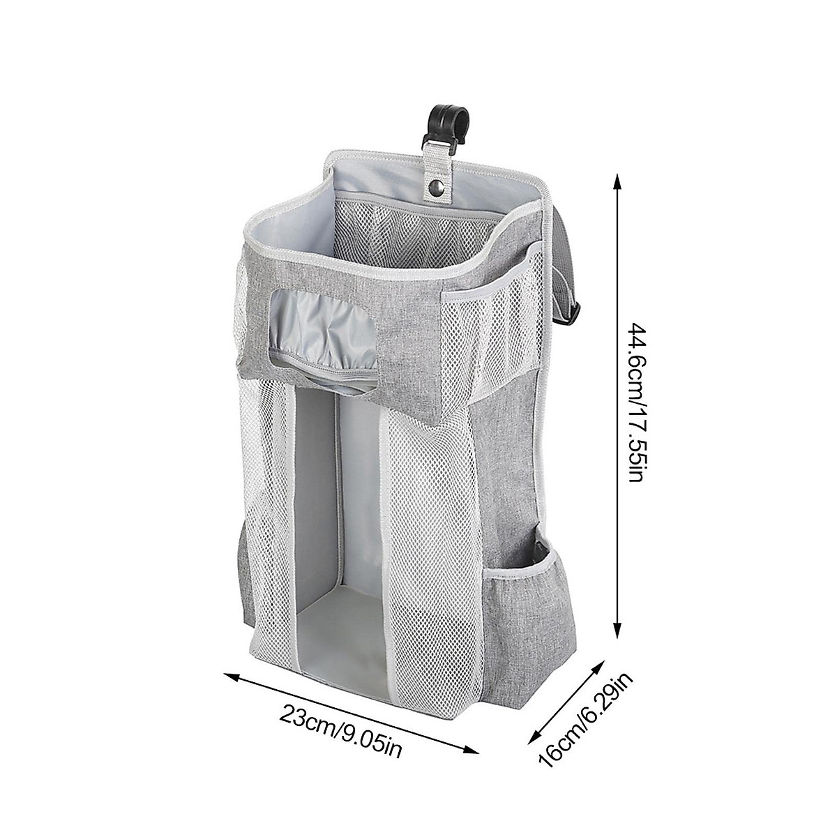 RCIDOS Diaper Nursery Organizer, Baby Hanging Diaper Caddy, Diaper Crib Organizer, Nursery Baby Diaper Caddy Organizer, Table Diaper Organizer For Kids Nursery