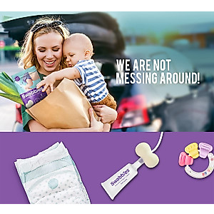 Swabbies Diaper Cream Applicators with 2 pre-Filled Applicators of Diaper Cream