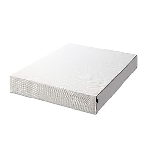 ZINUS Cooling Essential Memory Foam Mattress, Full, White