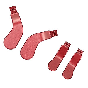 Kafuty-1 4pcs Elite Controller Paddles,Metal Stainless Steel Interchangeable Paddles,Replacement Controller Parts for Xbox One Elite Series 2