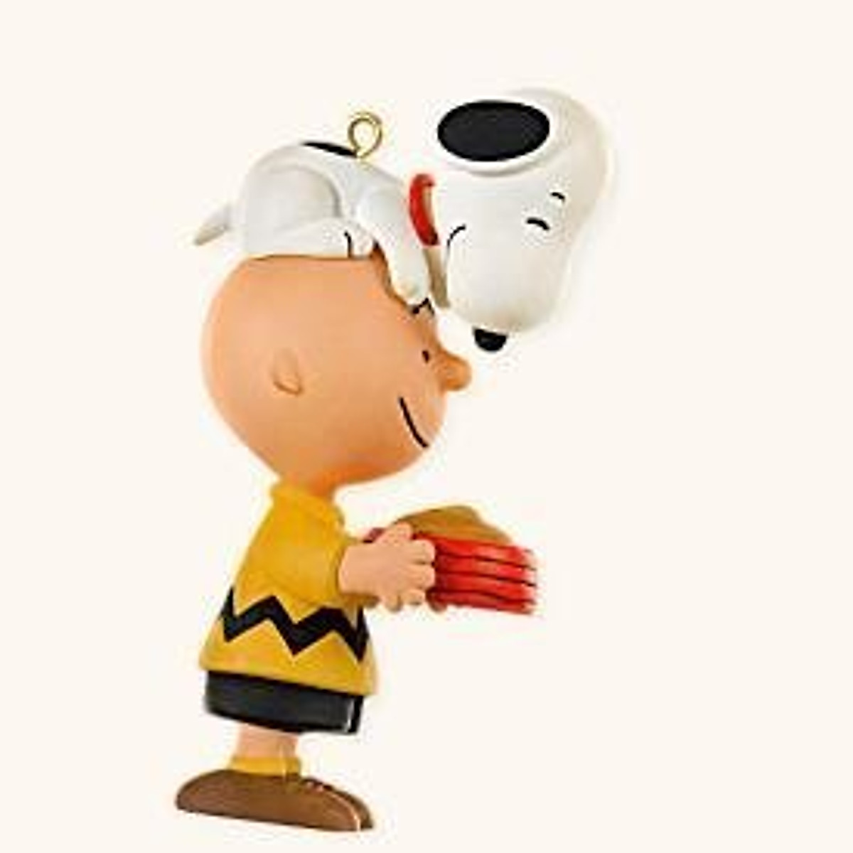 Hallmark Peanuts 2008 Keepsake Ornament SUPPERTIME! SNOOPY & CHARLIE BROWN
