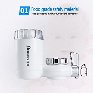 Faucet Water Purifier Household Pre-Filter Tap Water Filter Water Purifier to Reduce Impurities Effective Purification System for Home