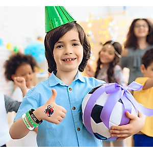 Soccer Party Favors Set 80 PCS Soccer Toys Whistle Fidget Spinner Silicone Bracelet Tattoo Stickers Eraser Keychains for Soccer Theme Birthday Party Goodie Bags Fillers Sports Party Supplies